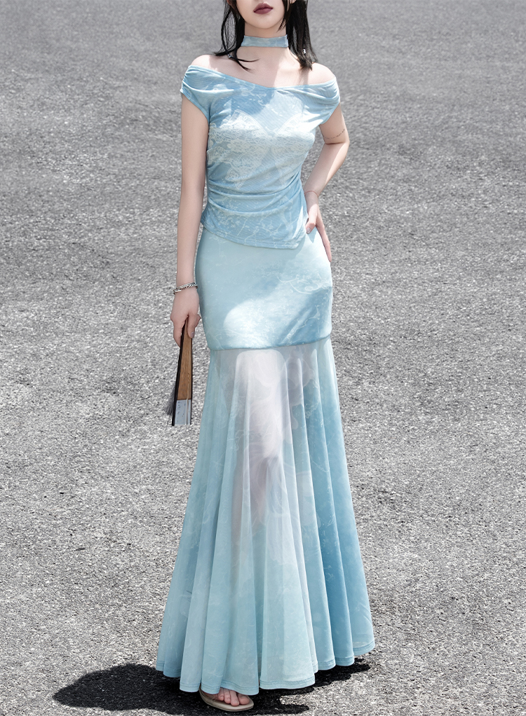 Bow & Goldfish Print Set - poetinity