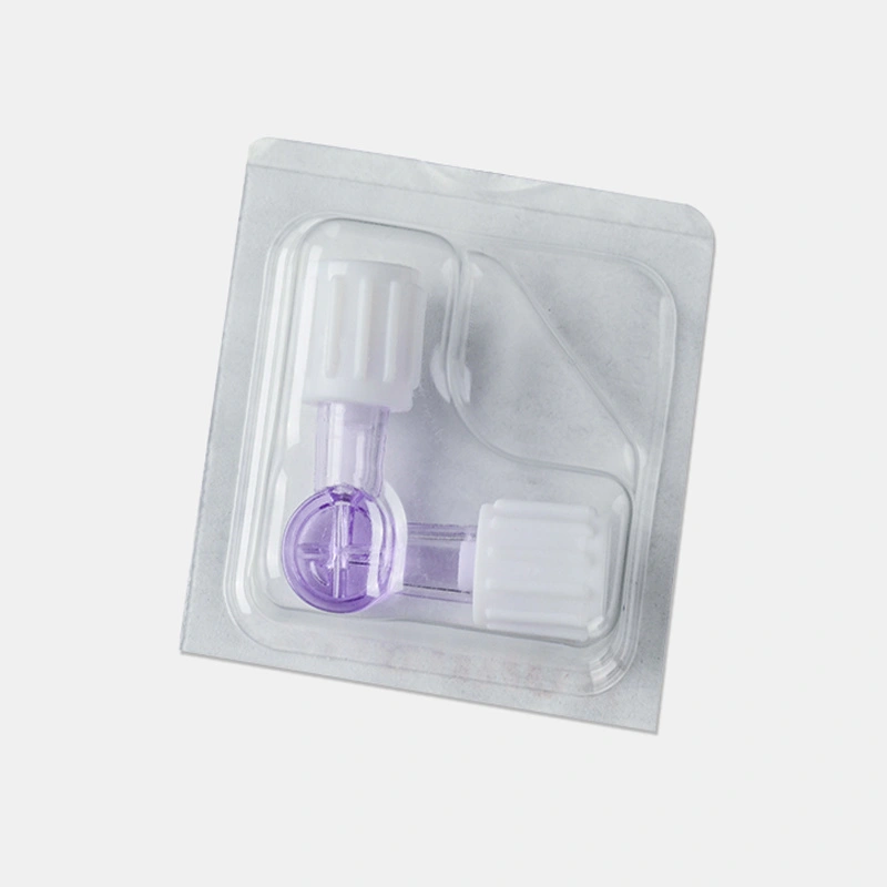 Medical disposable syringe two-way valve