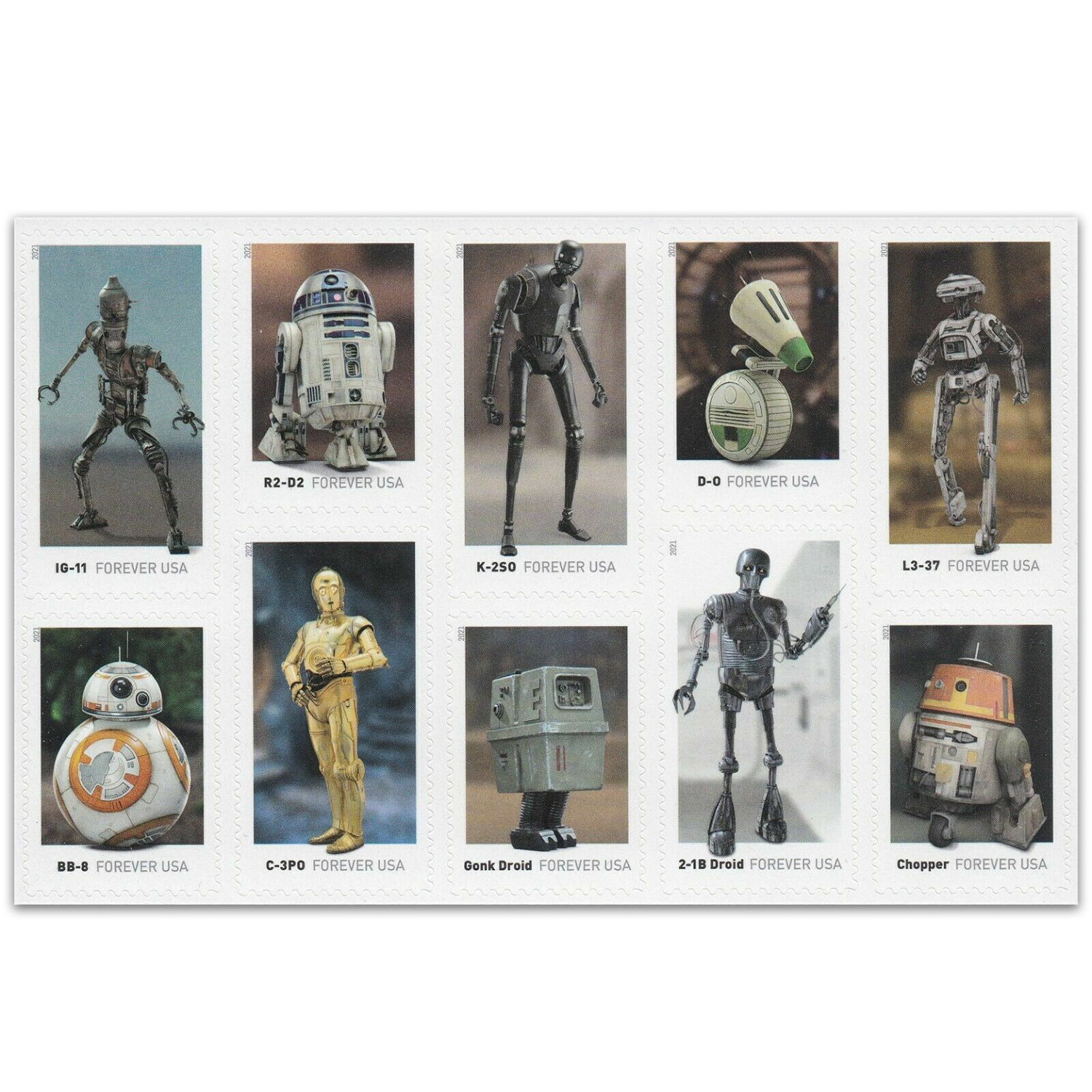 Star Wars Droids 2021 - USAPOSTSHOP
