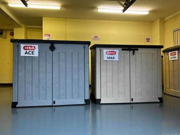 Keter Store It Out Max 1200L Outdoor Garden & Wheelie Bin Storage Shed ...