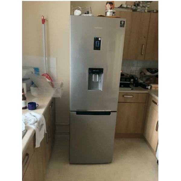 Refrigerator Freezer (Freestanding, Graphite, Metal, Upright, LED ...