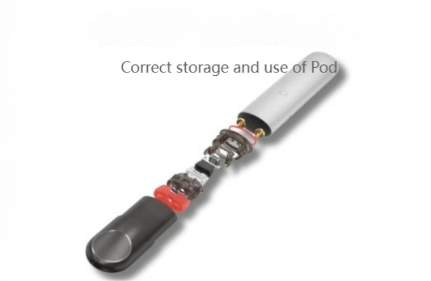 Correct storage and use of Pod - au-vape
