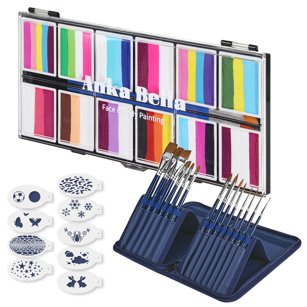 Anka Bella world famous face painting brand, bright colors, easy to ...