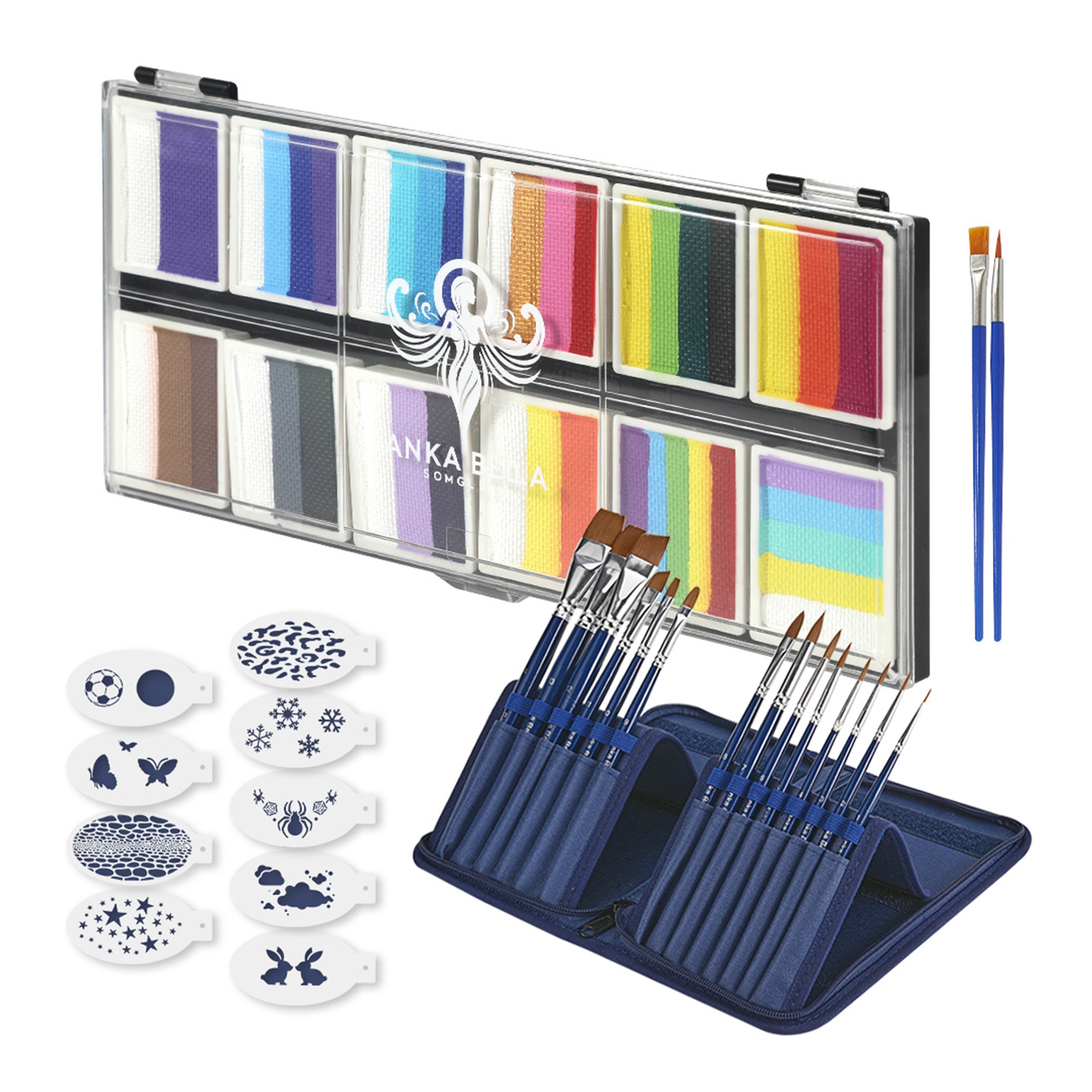 Anka Bella world famous face painting brand, bright colors, easy to ...
